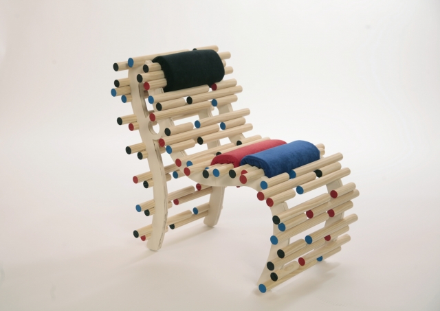 Design ludique | | fauteuil design - enfant -, Rotin Degroote.